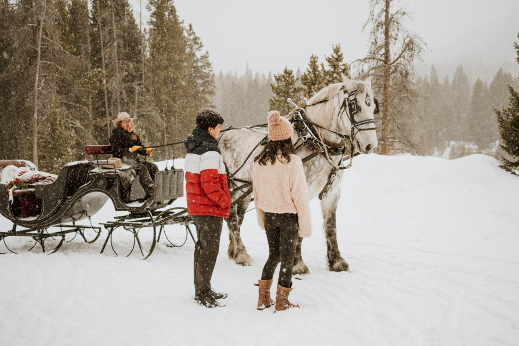 Private Exclusive Romantic Sleigh Rides In Breckenridge Colorado ...